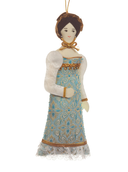 Jane Austen's Anne Elliot Ornament - THE BEACH PLUM COMPANY
