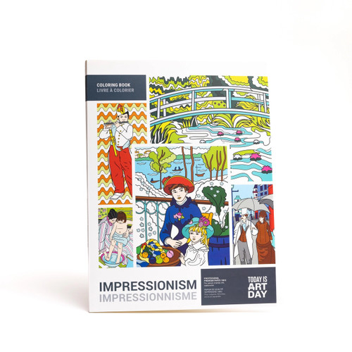 IMPRESSIONISM Coloring Book - THE BEACH PLUM COMPANY
