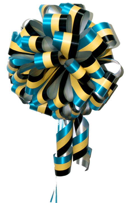 Custom Bow - Bahamas TriColour Ribbon - Home Fabrics Ltd.