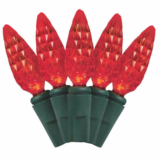 String Lights - LED 70ct - Green/Red - Home Fabrics Ltd.