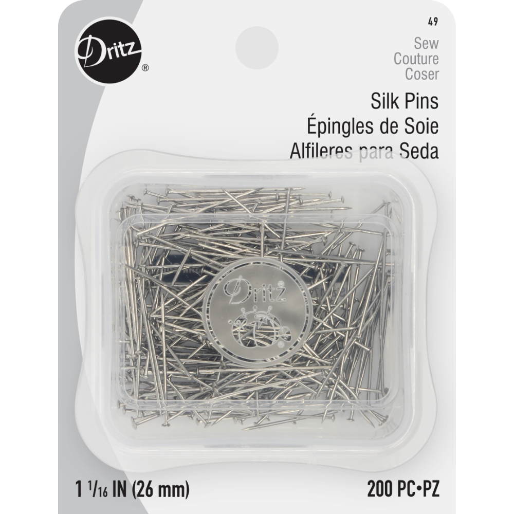 Silk Pins - 200ct - Home Fabrics Ltd.