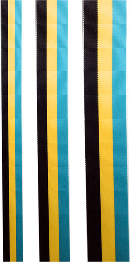 Ribbon - Tri-Colour Grosgrain - Home Fabrics Ltd.