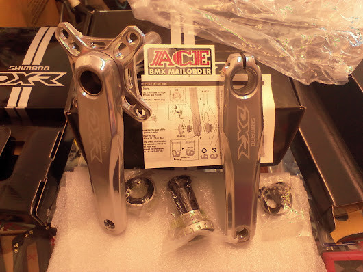 Shimano DXR MX71 Cranks for BMX