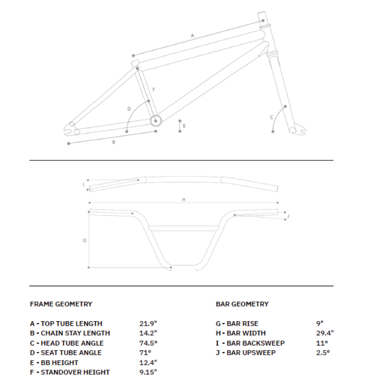 We The People Revolver Frame - Americancycle.com & Acebmx.com