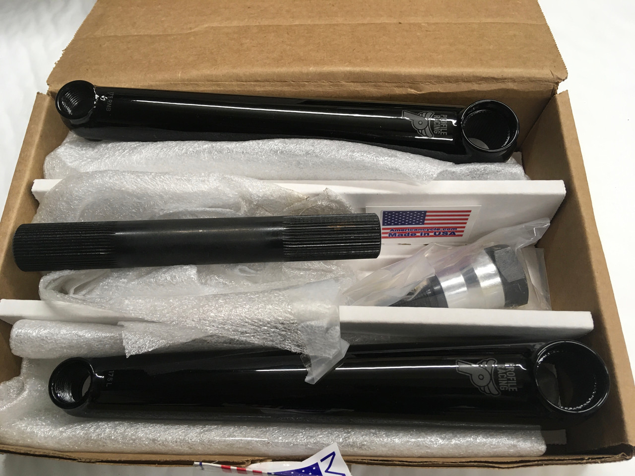 Profile Racing Cranks with new light GDH Spindle Americancycle.com