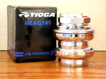 Tioga Beartrap Headset 1" chrome - Americancycle.com & Acebmx.com