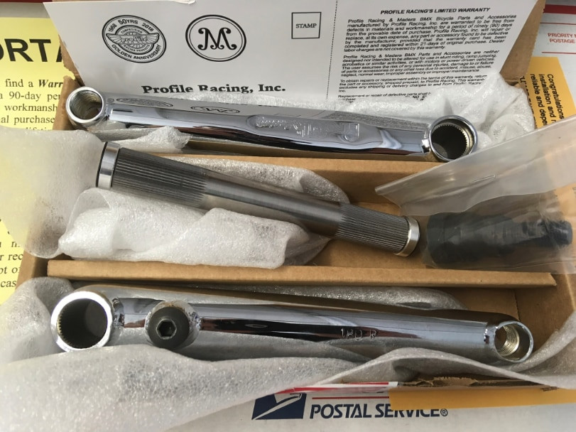 Profile Racing Cranks with new light GDH Spindle Americancycle.com