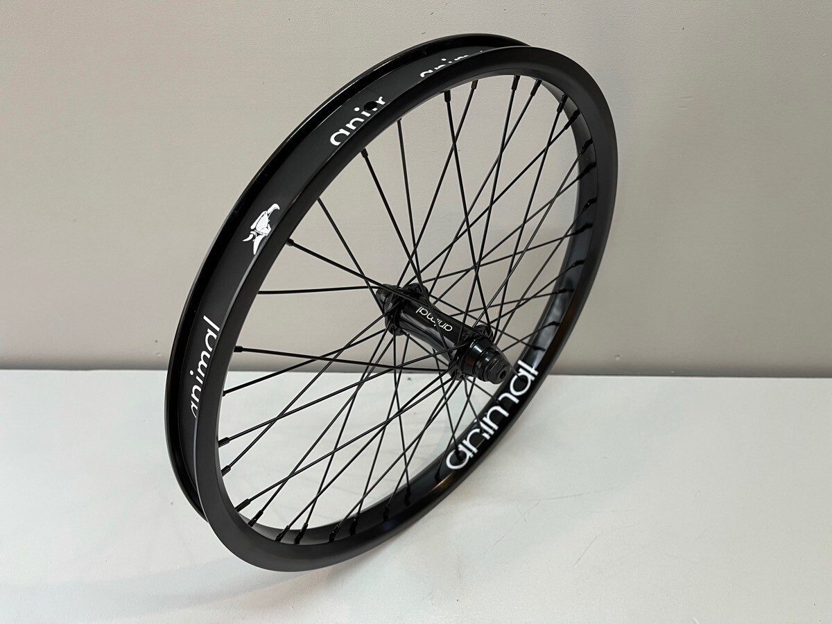 Animal Front BMX Wheel Hand Built - Americancycle.com & Acebmx.com