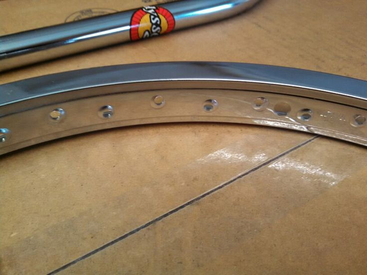 Araya 7X Chrome 20 x 1.75 rims Old School 48H - Americancycle.com ...