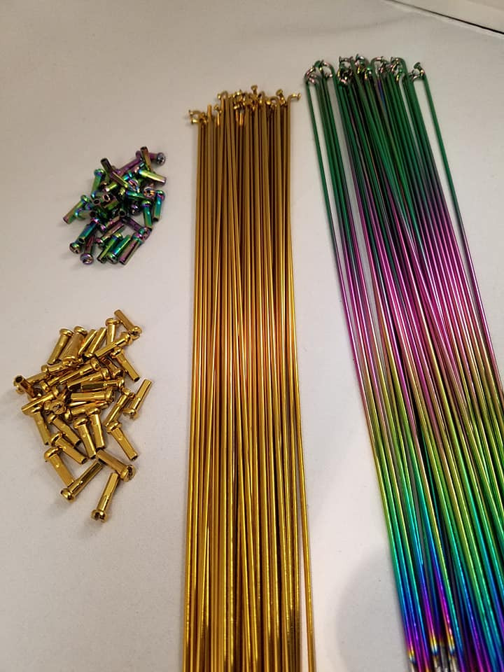 Titanium BMX Bike Spokes and Stainless Steel Spokes