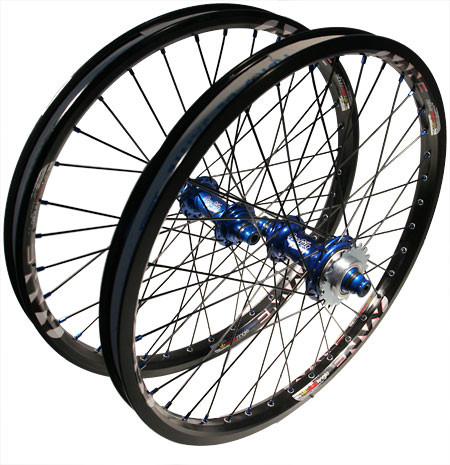 Profile Elite BMX Wheels with Sun Envy Rims custom built in USA