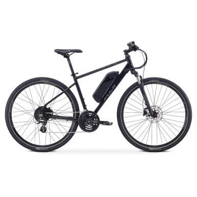Fuji E-Traverse 2.1 Bike - Satin Black Americancycle.com