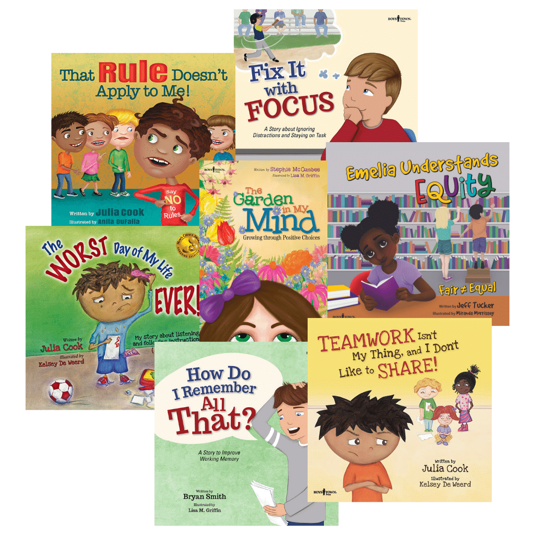 Set of 7 Children's Books for Ages 7 - 10 | Boys Town Press