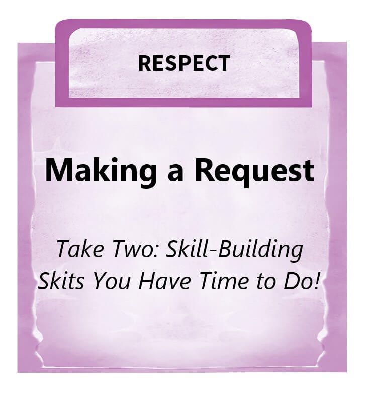 Take Two: Skill-Building Skits: Making a Request | Cindi Dodd | Boys ...