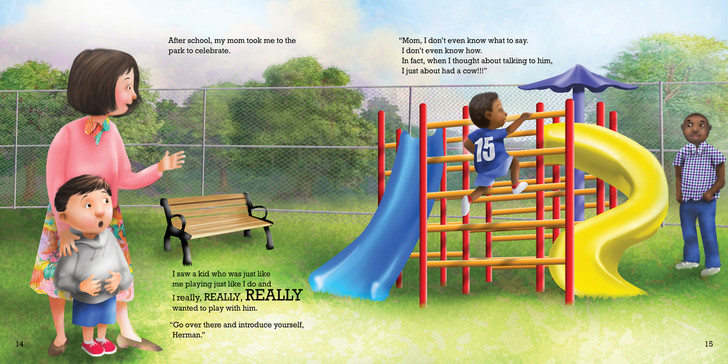 Herman Jiggle, Say Hello! | Julia Cook | Boys Town Press