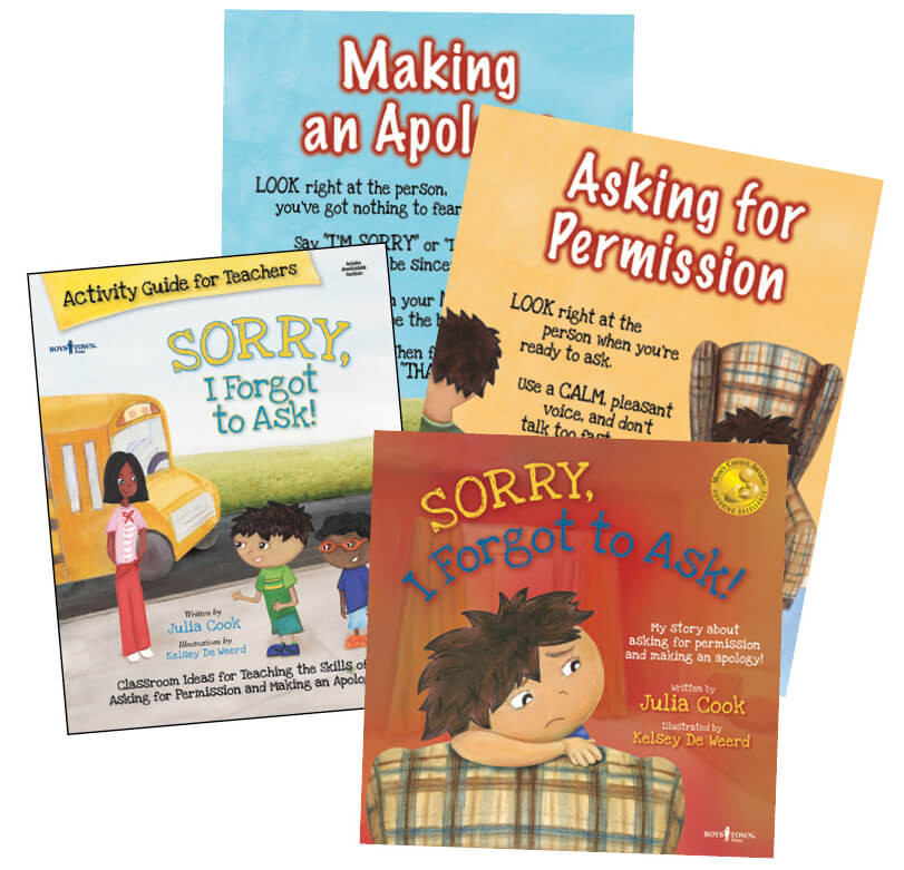 SORRY, I Forgot to Ask! Activity Guide | Julia Cook