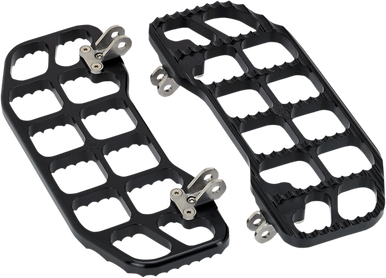 Serrated Floorboards - Black - Mad PowerSports