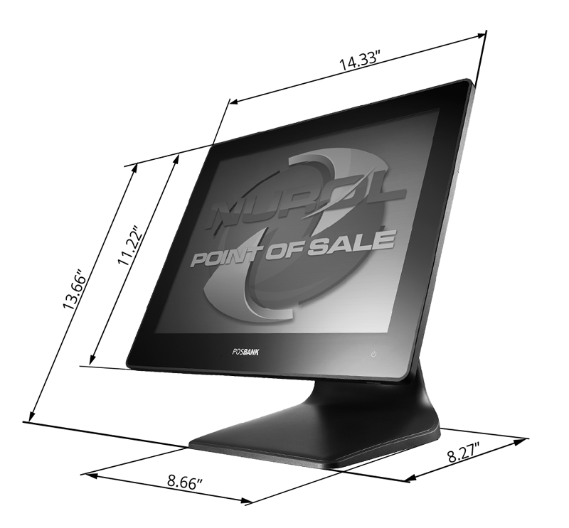 POSBANK APEXA TL5-1500u All in One POS Computer