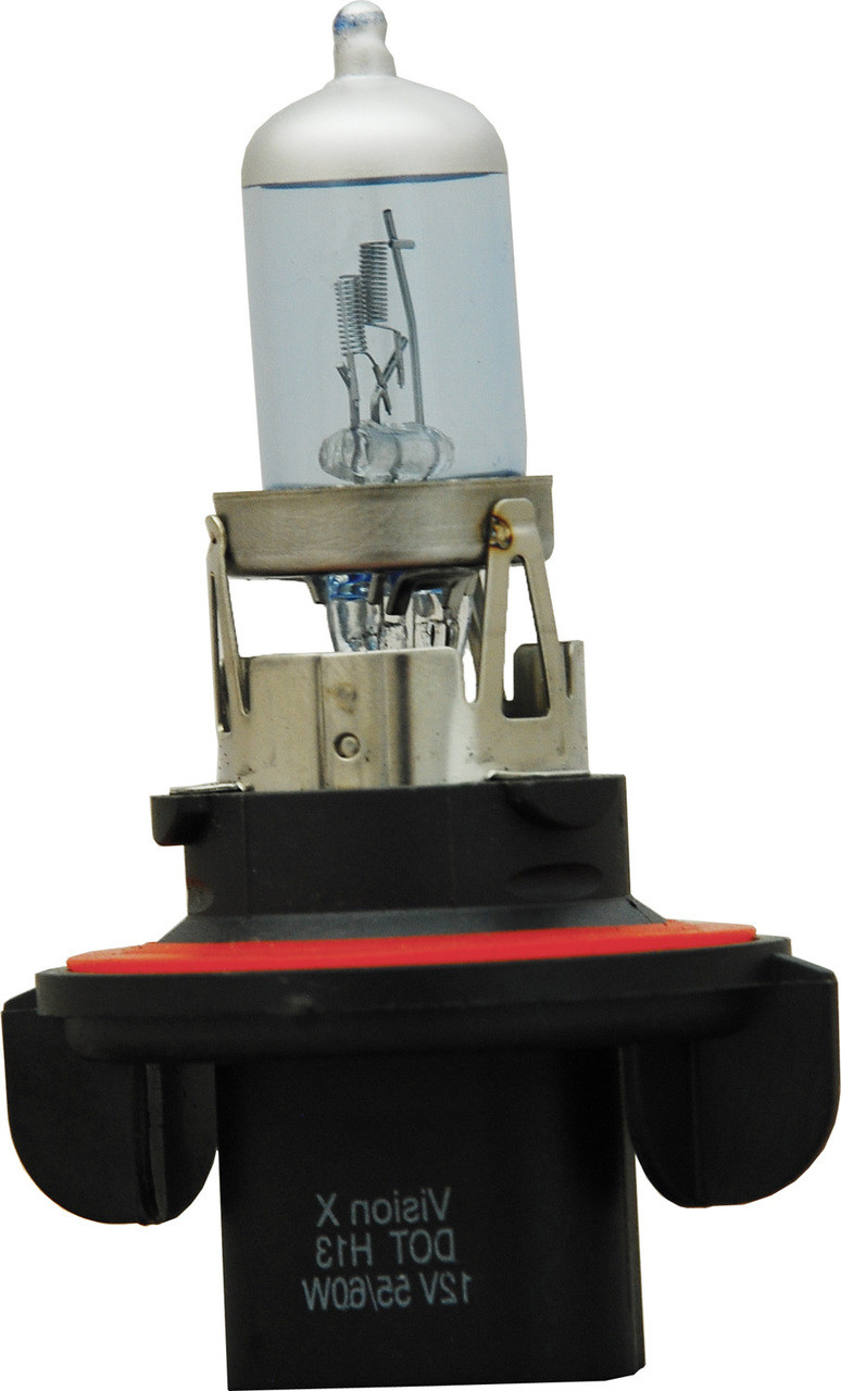 H13 60/55WATT DOT APPROVED SUPERWHITE SINGLE BULB. Vision X VX-SDH13 ...