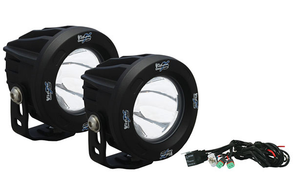 Iron Cross Bumper Round LED Light Kit - Vision X OP3R-ICKIT - Vision X ...