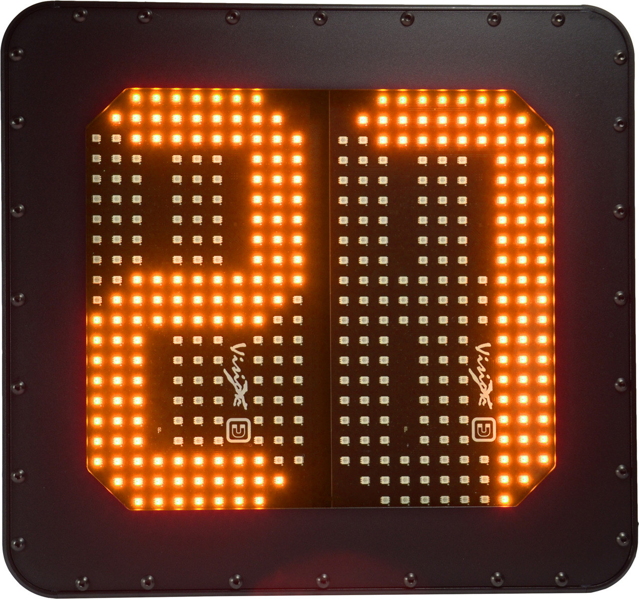 VISION X ID NUMBER BOARD 2 DIGIT AMBER LEDS WITH MOUNTING BRACKET ...