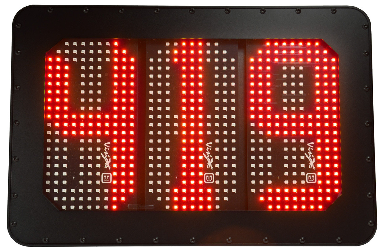 VISION X ID NUMBER BOARD 3 DIGIT RED LEDS WITH MOUNTING BRACKET ...