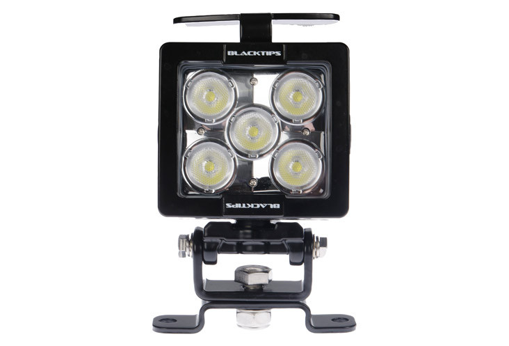 5 LED WORKLIGHT WITH HANDLE, 35 WATTS 25° Narrow Beam Blacktips ...
