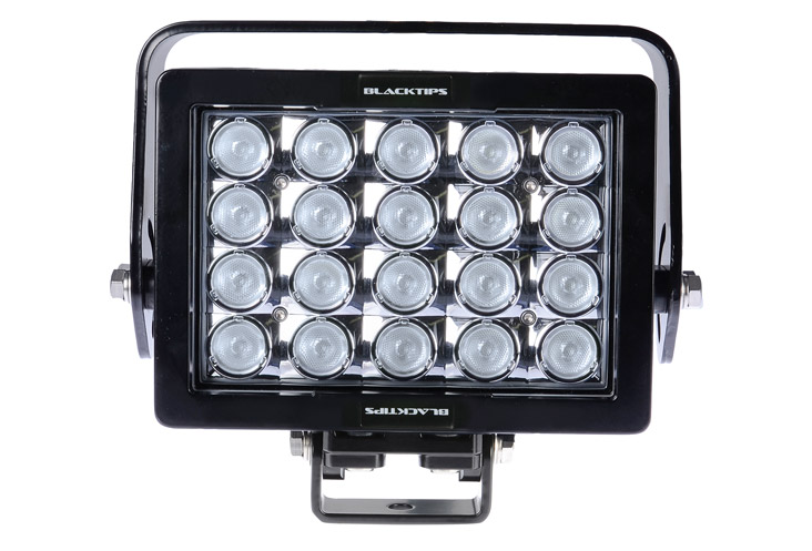 20 LED WORKLIGHT, 140 WATTS 60° Flood Beam Blacktips BLB072060 - Vision ...