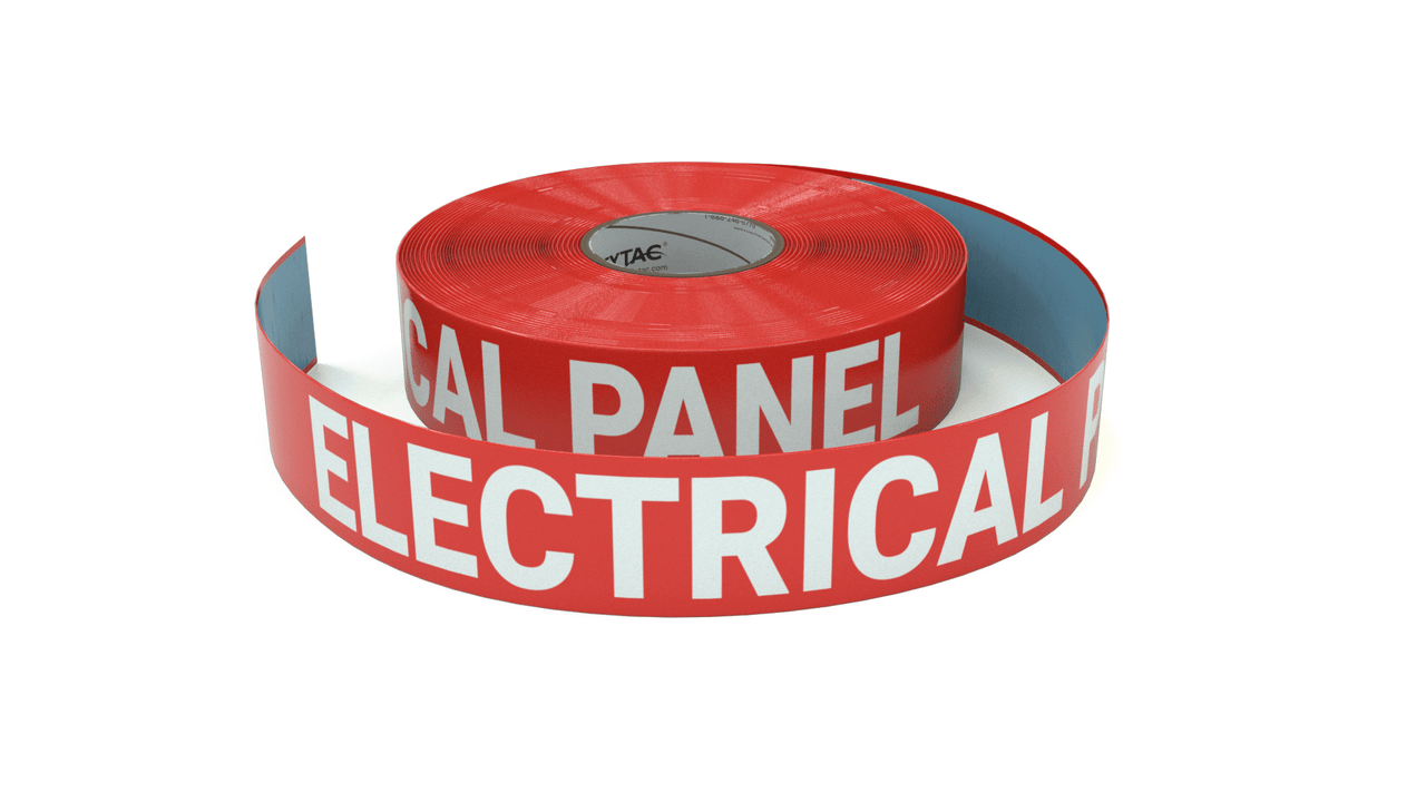 Electrical Panel Inline Printed Floor Marking Tape Safetytac
