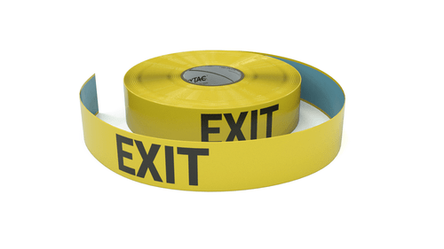 Exit Inline Printed Floor Marking Tape Safetytac