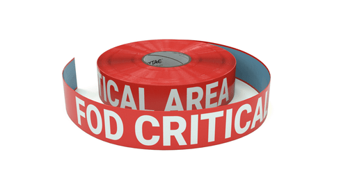 FOD Critical Area - Inline Printed Floor Marking Tape | SafetyTac