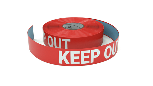 Keep Out - Inline Printed Floor Marking Tape | SafetyTac
