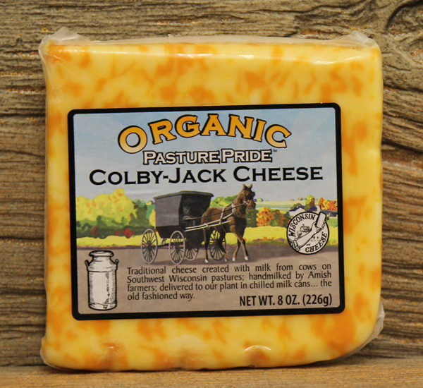 Organic Colby Jack - 8oz - Cedar Valley Cheese Store