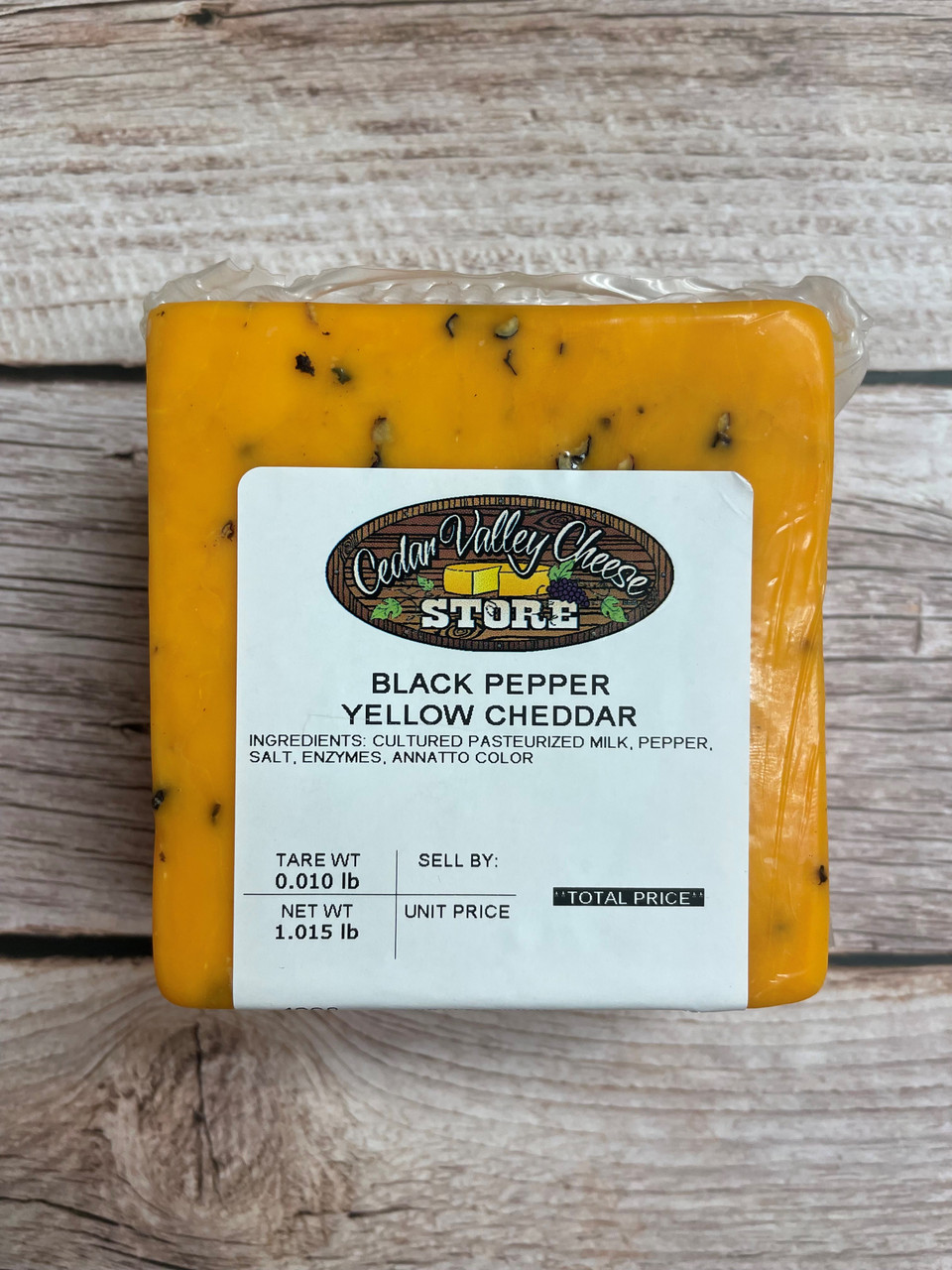 Black Pepper Yellow Cheddar