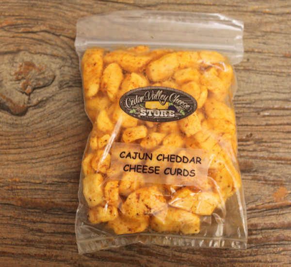 Cajun Cheddar Cheese Curds - Cedar Valley Cheese Store