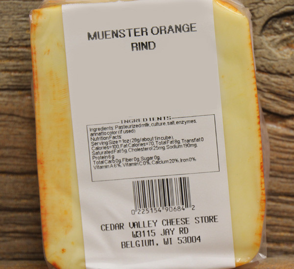 Cedar Valley Cheese Store - Muenster Cheese