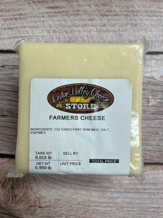 Farmers Cheese - Cedar Valley Cheese Store