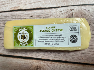 Sartori Asiago Wheel Wedge - 5oz - Cedar Valley Cheese Store