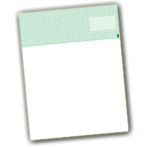 Troy Security Check Paper: Green Check on Top