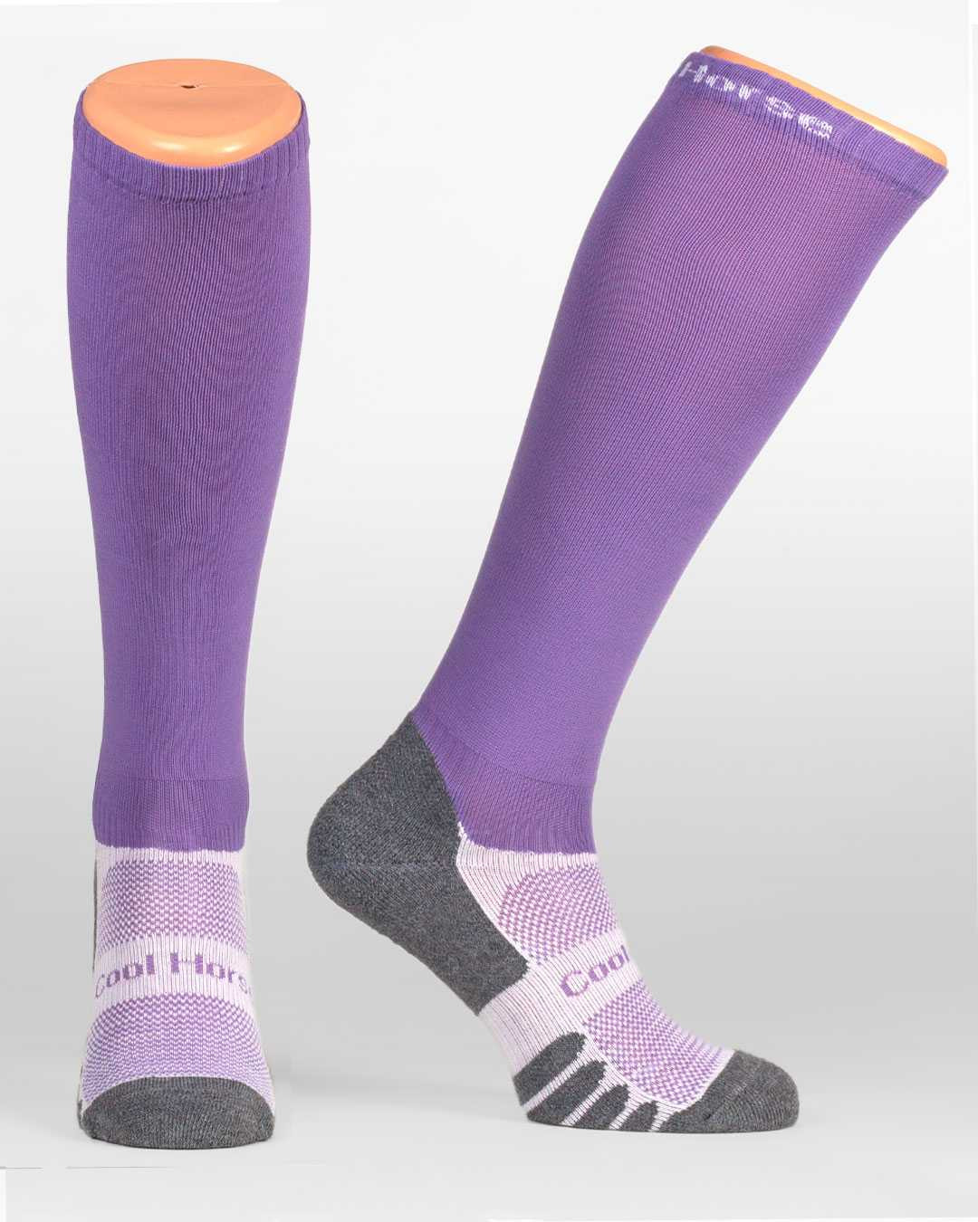 Cool horse socks | Competition Riding Socks | Rose