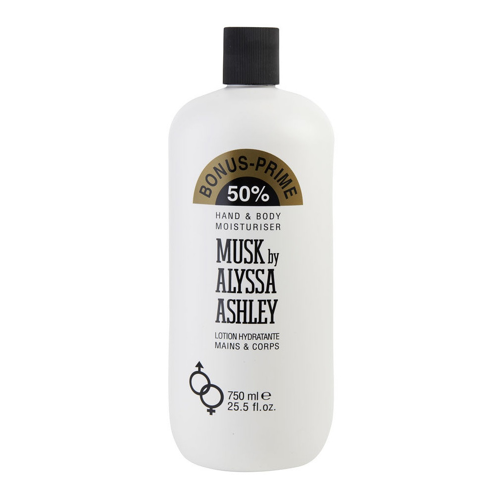 ALYSSA ASHLEY MUSK 25.5 OZ HAND & BODY MOISTURISER - ScentsWorld