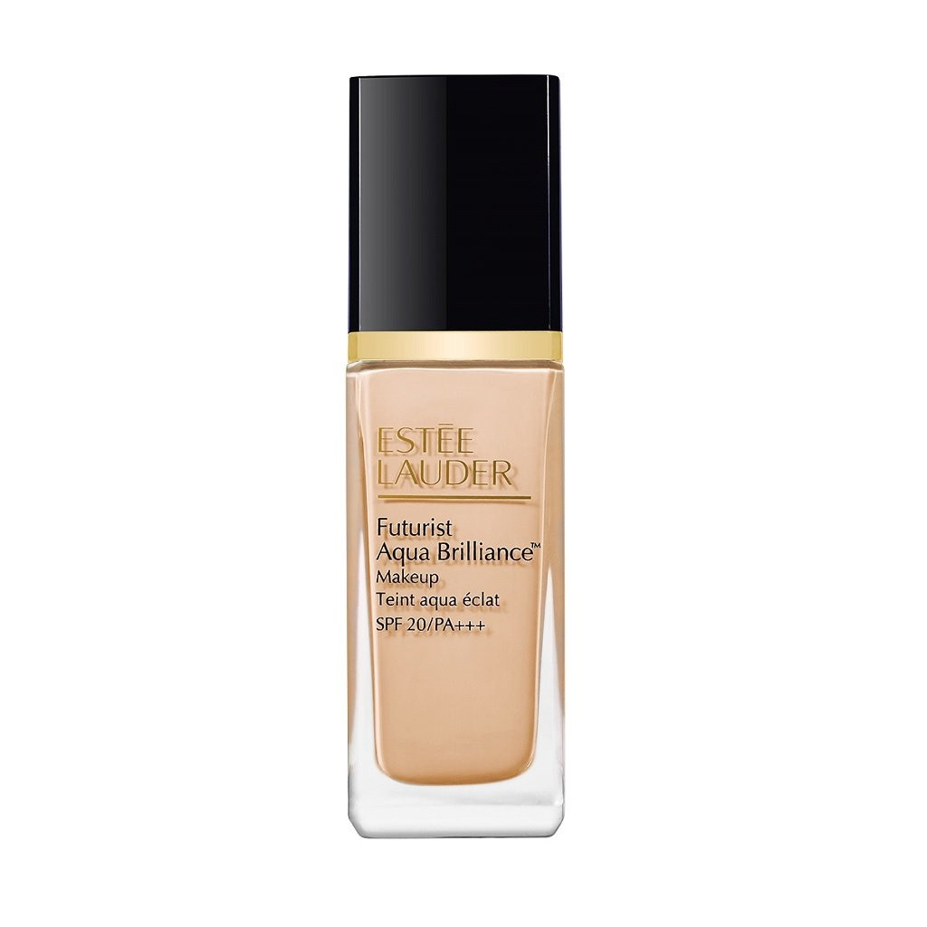 ESTEE LAUDER FUTURIST AQUA BRILLIANCE 1 OZ MAKEUP SPF 20 #1W0 WARM ...