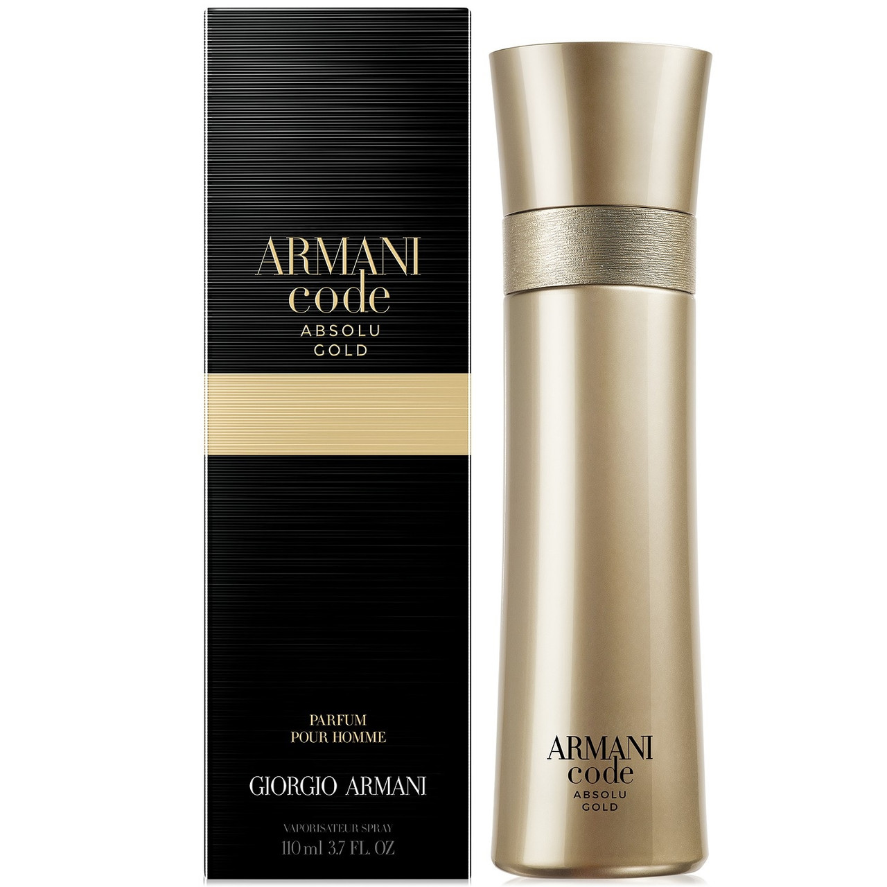 ARMANI CODE ABSOLU GOLD 3.7 PARFUM SPRAY FOR MEN - ScentsWorld