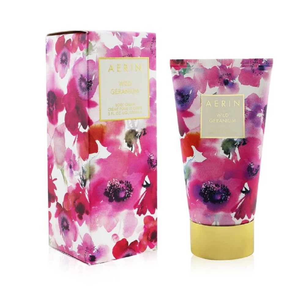 AERIN WILD GERANIUM 5 OZ BODY CREAM FOR WOMEN - ScentsWorld