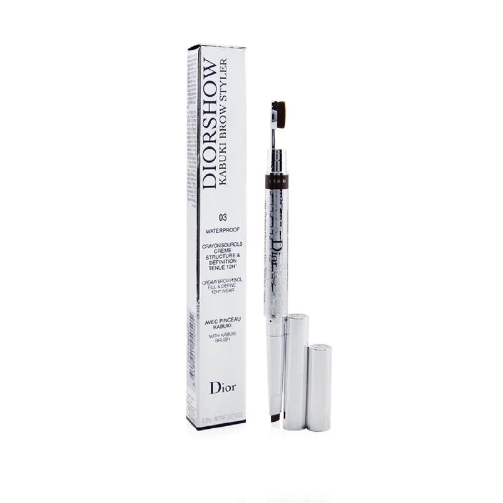 CHRISTIAN DIOR DIORSHOW 0.01 KABUKI BROW STYLER #003 BROWN - ScentsWorld