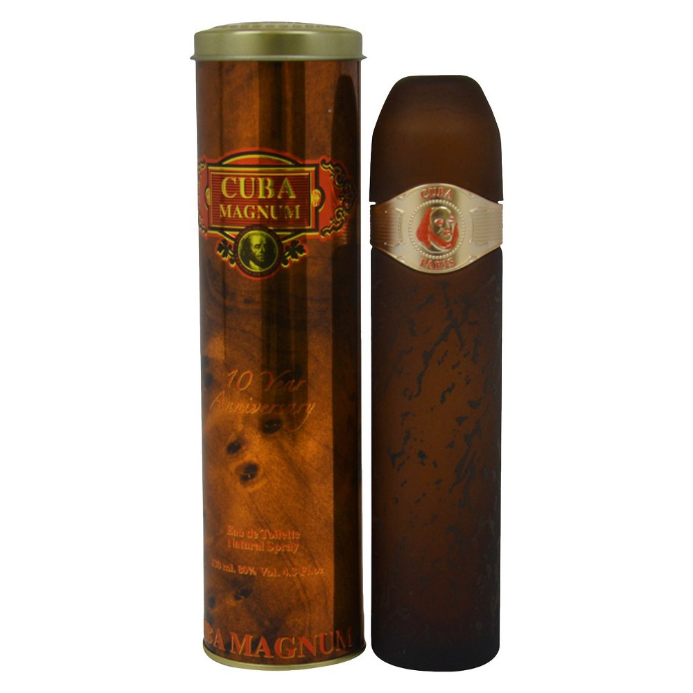 CUBA MAGNUM GOLD 4.3 EAU DE TOILETTE SPRAY FOR MEN - ScentsWorld