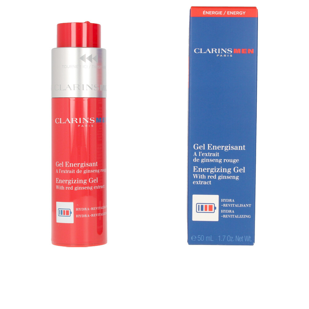 CLARINS MEN 1.7 ENERGIZING GEL WITH RED GINSENG EXTRACT - ScentsWorld