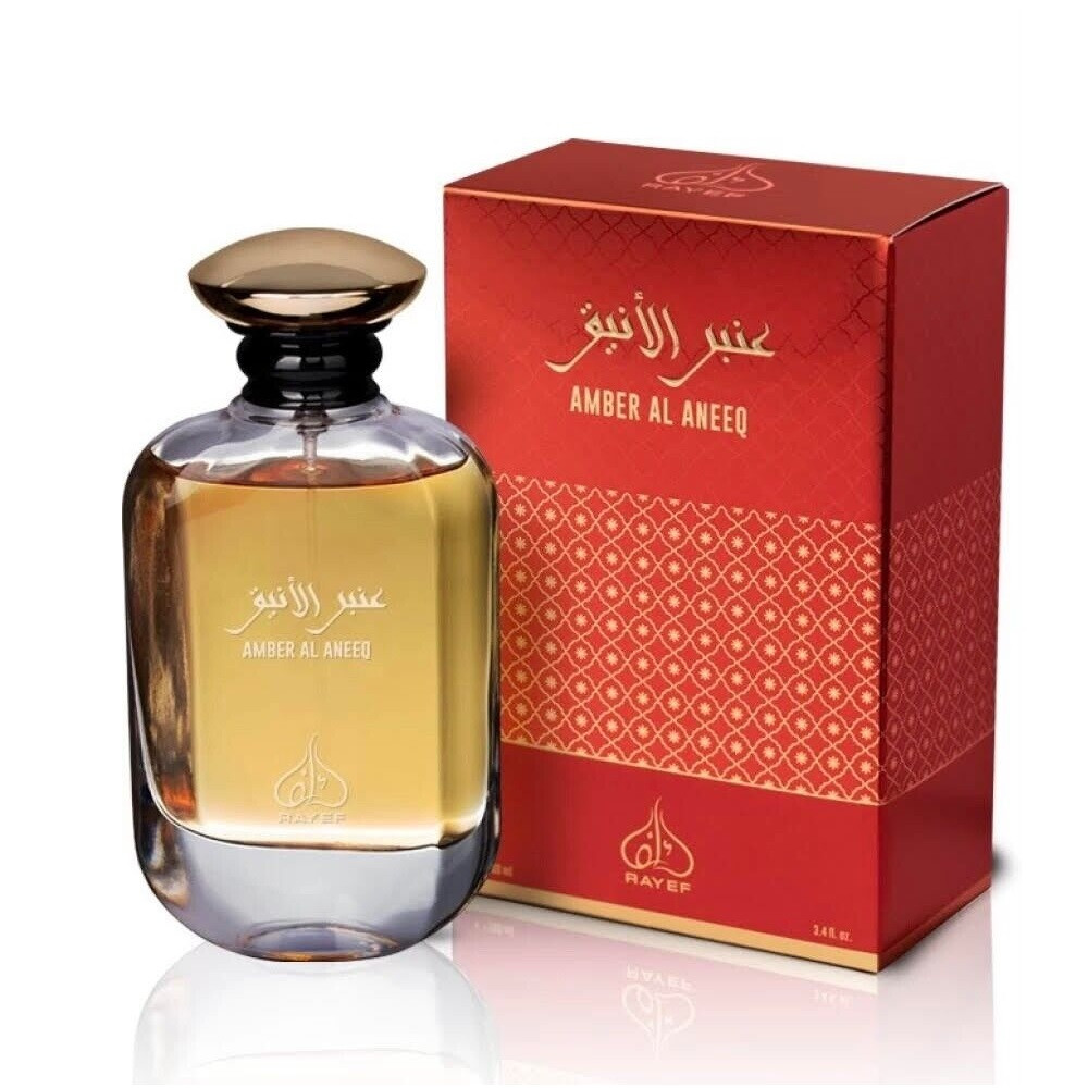 RAYEF AMBER AL ANEEQ 3.4 EAU DE PARFUM SPRAY - ScentsWorld