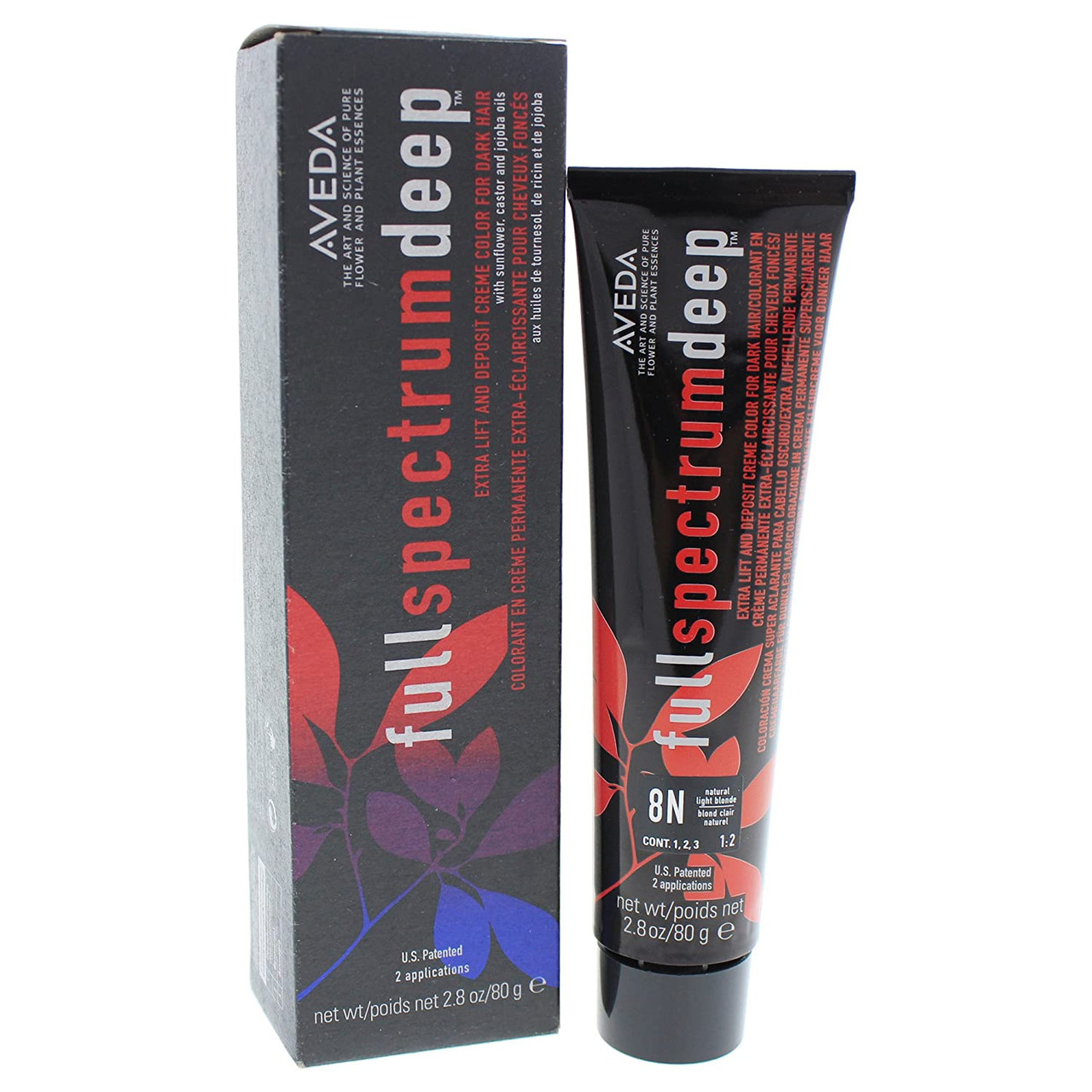 AVEDA FULL SPECTRUM DEEP 2.8 CRÈME COLOR #8N LIGHT BLONDE - ScentsWorld