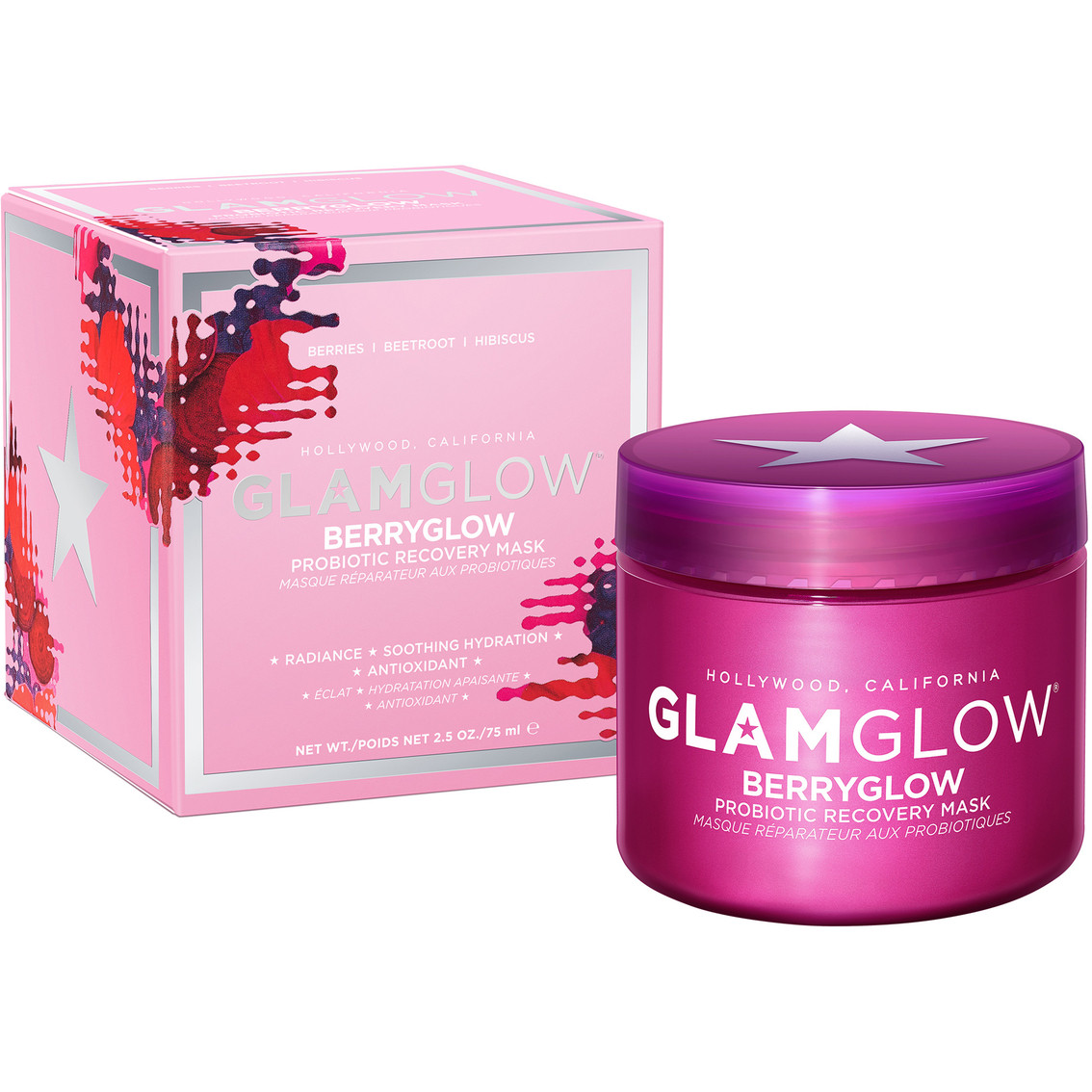 GLAMGLOW BERRYGLOW 2.5 PROBIOTIC RECOVERY MASK - ScentsWorld